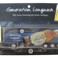 Warsteiner Brauerei Nr.23 - Generation Longneck - MB Actros - Sattelzug ...