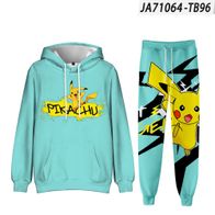 Pokemon Sportanzug Pikachu Psyduck Hoodie Leggings Bulbasaur Kinder ...