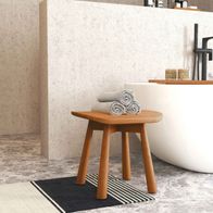 Destiny Badhocker SPA & LIVING gebogen 38x44x40 cm Teak kaufen bei Hood.de