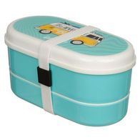 Volkswagen Bulli VW Bus T1 Surf Adventure Gestapelte Bento Box Lunchbox ...