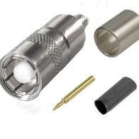 SMA RF Koax Koaxialstecker Crimp Federanschluss (nicht verschraubbar) 1 ...