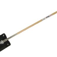 Schaufel mit Eschenholzstiel Arbeitsbreite 23 cm Schippe robust stabil ...