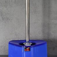 Spirella Trix Acryl WC-Bürste Blau Dreieck-Design + Intensiv High Shine ...