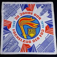 DDR Erinnerungstuch 30 Jahre DDR Fackelzug der FDJ kaufen bei Hood.de