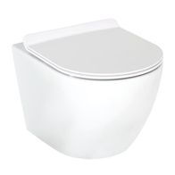Wand WC Combi-Pack Arax Wand Tiefspül WC Spülrandlos mit Silent Flush ...