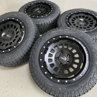 Twin Monotube AT Offroad Felgen VW T5 T6 T6.1 8x17 All Terrain Black + Pirelli kaufen bei Hood.de