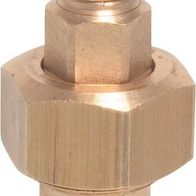 Gewindefitting Messing Verschraubung 1/2" IG x 1/2" AG Typ Konischdichtend kaufen bei Hood.de