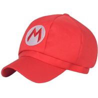 Mario Cosplay Caps Kappen Mützen Hüte Super Mario Rote Cap mit M logo ...
