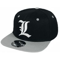 Death Note Manga Caps Kappen Mützen Death-Note Anime Schwarze Snapback ...