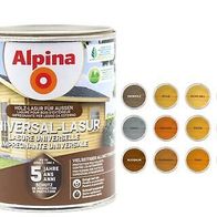 Alpina Universalschutz Holzlasur eiche 5 Jahre Wetterschutz 2,5l kaufen bei Hood.de