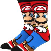 Super Mario Socken in 3/4-Länge - Super Mario Bros Charakter Lustige ...