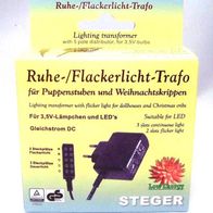 Flacker u. Ruhelicht, Steger- Trafo für 3,5V Lämpchen kaufen bei Hood.de