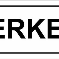 Mieterkeller" - Schild oder Klebeschild - 5x20cm, Hinweisschild ...