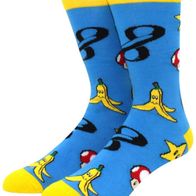 Super Mario Bros. Gaming Socken - Ninnendo Mario Bros. 360° Motiv ...