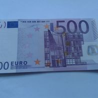 500 euro Banknote Geldschein 2002 Duisenberg N34002033771 Serie 500 ...