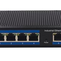 wantec Industrial PoE Ethernet Switch für Hutschiene 5-Port kaufen bei ...