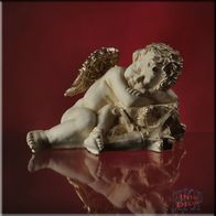 Liebesengel Engel Schlafender Amor Figur Gartenfigur Geschenk Skulptur ...
