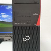 Fujitsu Windows XP Gamer PC 500GB Computer RS 232 DVD i3 2x 3,60GHz 4GB ...