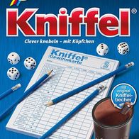 Schmidt Spiele 49203 Classic Line Kniffel Kniffelbecher Wérfel Block ...