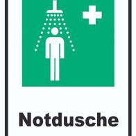 Notdusche Schild kaufen bei Hood.de