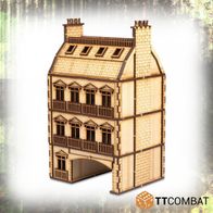 WAR050 TTCombat - World War - 25MM CITY Rowhouse ARCH (Terrain, Gelände ...