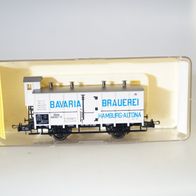 3716) H0 Trix 23536: Güterwagen ‚Bavaria-Brauerei‘, sauber/ovp ...