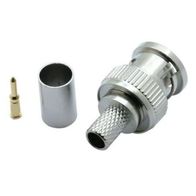 BNC Crimp-Stecker RG59 75 Ohm crimpbar Video Gold Connector kaufen bei ...