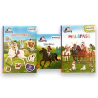 Schleich Horse Club Stickerbuch Pferde über 500 Sticker Rätselblock ...