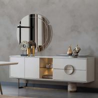 Luxus Kommode Loft Sideboard Moderne Kommoden Sideboards Schrank 208Cm kaufen bei Hood.de