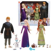 Puppen Elsa, Anna, Kristoff & Olaf | Disney Eiskönigin Frozen | Mattel ...