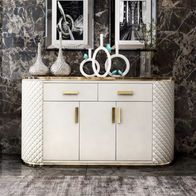 Luxus Sideboard Kommode Schrank Sideboards 3 Türen Mit 2 Schubladen Kommoden Neu kaufen bei Hood.de