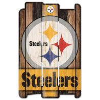 NFL Pittsburgh Steelers Plank Fence Wood Sign Holzschild Holz Deko Zaun ...