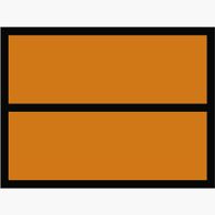 Aufkleber UN-Tafel blanko, Folie, 400x300 mm kaufen bei Hood.de