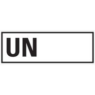 Gefahrgutaufkleber: UN Nummer, zum Selbstbeschriften kaufen bei Hood.de