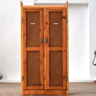 Kleiderschrank Antik Spind Alt Vintage Loft Bauhaus Industrie Design ...