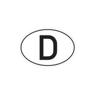 D-Aufkleber, 70 x 100 mm, Folie selbstklebend kaufen bei Hood.de