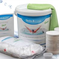Chemieset Wellis Crystal für Schwimmbäder Crystal for swimspa kaufen ...