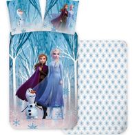 Disney Frozen 2 Anna Elsa Olaf Baby Bettwäsche 100 x 135 cm kaufen bei ...