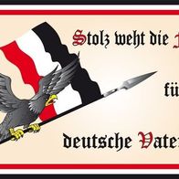 Reichsflagge Reichsfahne - Stolz weht die Fahne für das Deutsche ...