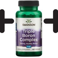 3 x Swanson Triple Boron Complex, 3mg - 250 caps kaufen bei Hood.de