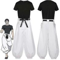 Anime Jujutsu Kaisen Fushiguro Toji Cosplay Kostüm Erwachsene Unisex ...