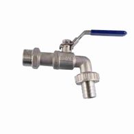 Edelstahl Kugelauslaufventil 3/4" mit Hebel kaufen bei Hood.de