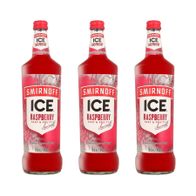 Smirnoff Ice Raspberry Wodka 4%vol. 0,7cl 3x Alkohol Wodka Set, 3 ...