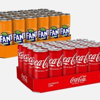 Coca Cola 1X 24x0,33 ml Fanta Orange 1 x1X 24x0,33ml inkl. Pfand kaufen ...