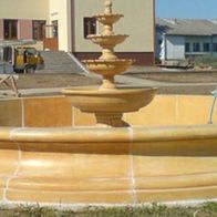 Casa Padrino Barock Springbrunnen Umrandung Beige Ø 700 x H. 70 cm ...