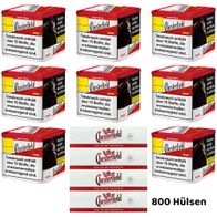 Chesterfield Red/Rot Volumentabak 8x 40g M Dose, 800 Hülsen kaufen bei ...