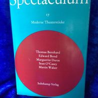 Spectaculum 17. Spectaculum: Fénf moderne Theaterstécke. Thomas ...