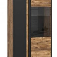 Vitrine Hayato HYTV521R Schrank Wohnzimmerschrank 2 Türiger ...