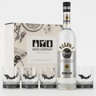 Beluga Noble Vodka Geschenkset – 0,7 L (40 % Vol.) mit 4 original ...