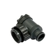 Bestway® Ersatzteil Eckventil (dunkelgrau) für Pools mit 38 mm ...